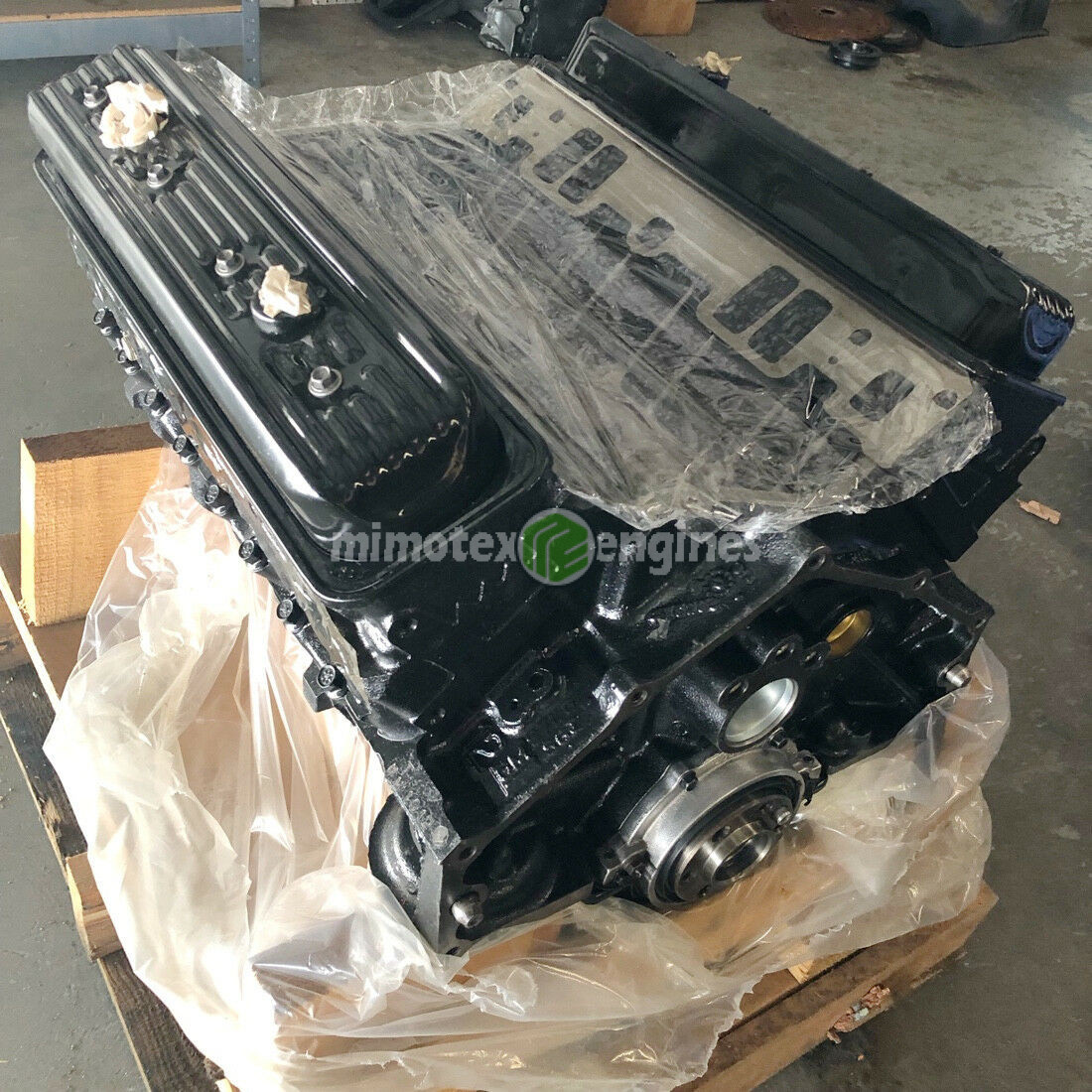On Sale Reman GM MARINE VORTEC 350 5.7L Long Block - Mimotex Engines