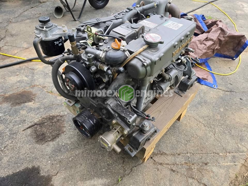 On Sale 2007 Yanmar 4JH4AE 55HP Marine Diesel Engine - Mimotex Engines
