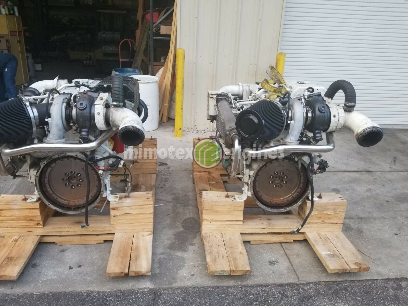On Sale Pair QSC Cummins 500Hp Marine Diesel Engines - Mimotex Engines